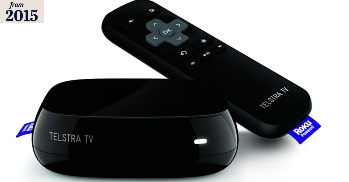 Telstra TV is ready to Roku