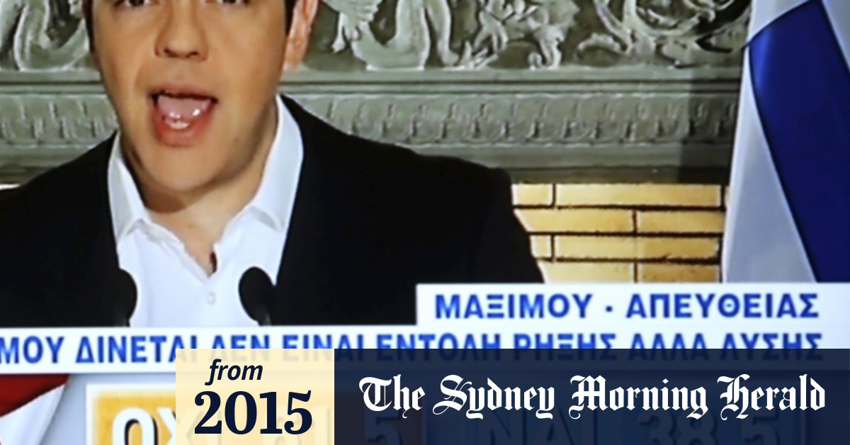 Greeks reject bailout terms in rebuff to European leaders