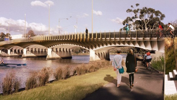 Swan Street Bridge to get wings in modern makeover