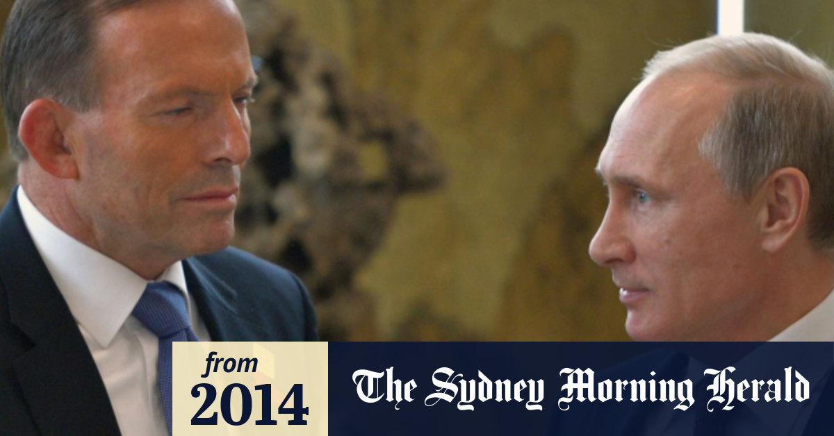 Flight MH17: Tony Abbott confronts Vladimir Putin at APEC summit