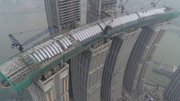 The Crystal, Chongqing: China's new 'horizontal skyscraper' is nearly ...