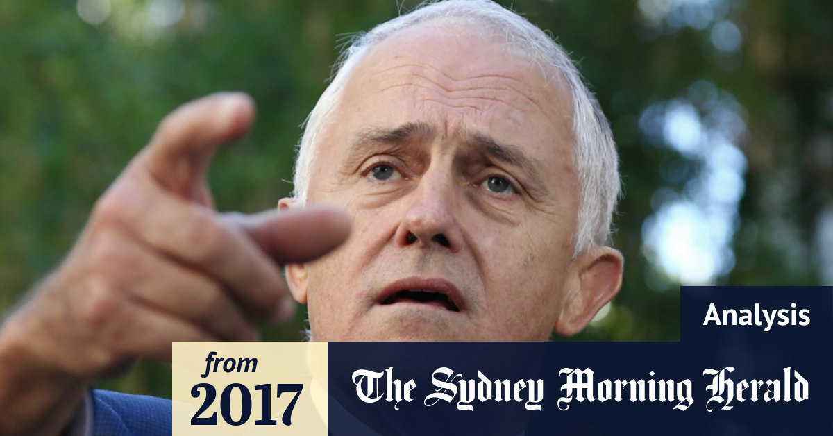 'Angry Malcolm' channels John Howard to impress the Liberal tribes