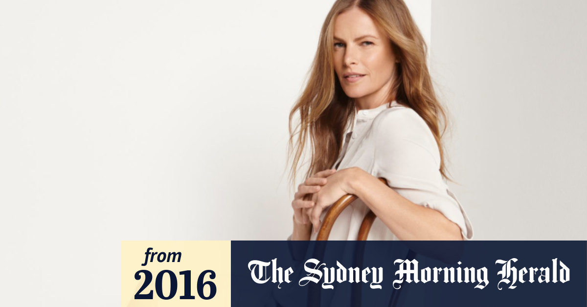 Nineties model Emma Balfour a natural in simple summer sophistication