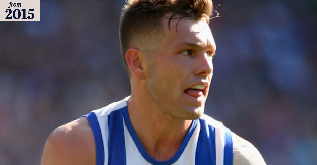 AFL finals 2015: Shaun Higgins picks himself up on the tough September ...