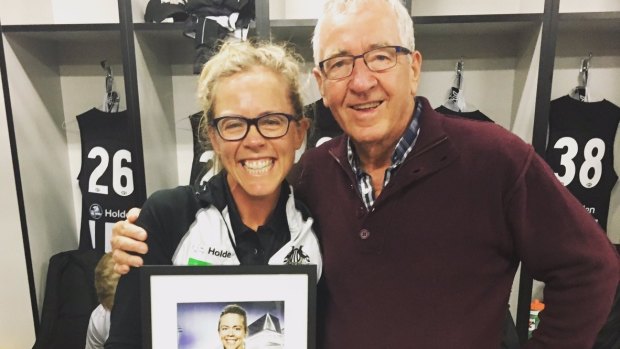 Kate Sheahan happy to make dad Mike proud despite knee injury in AFLW ...