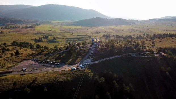 World's longest continuous zip line draws tourists to Lika, Croatia