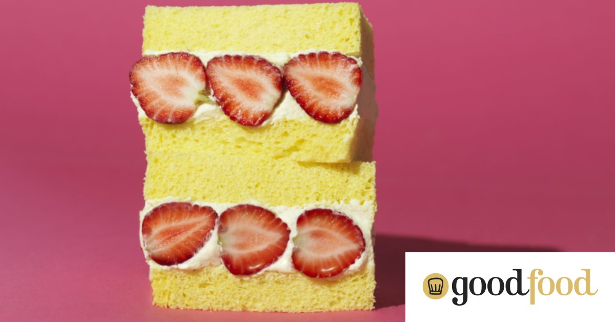 Japanese strawberry sandwiches