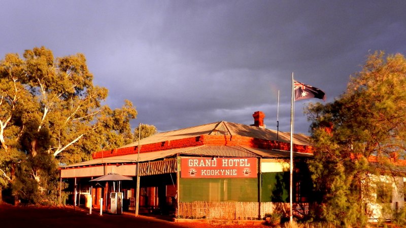 The town of Kookynie in West Australia’s Goldfields has a town horse ...
