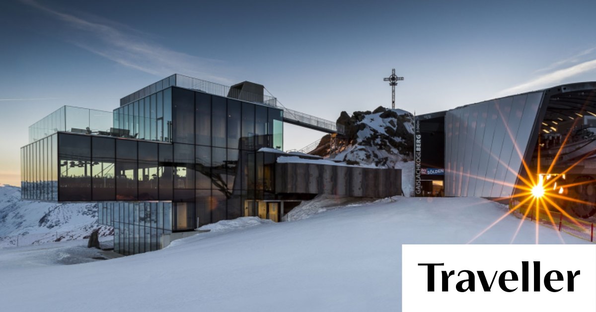 Ice-Q restaurant, Austria: Stunning location from James Bond Spectre