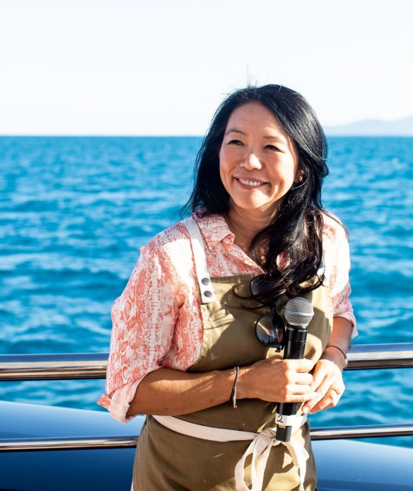 Helen Goh's high tea on the high seas
