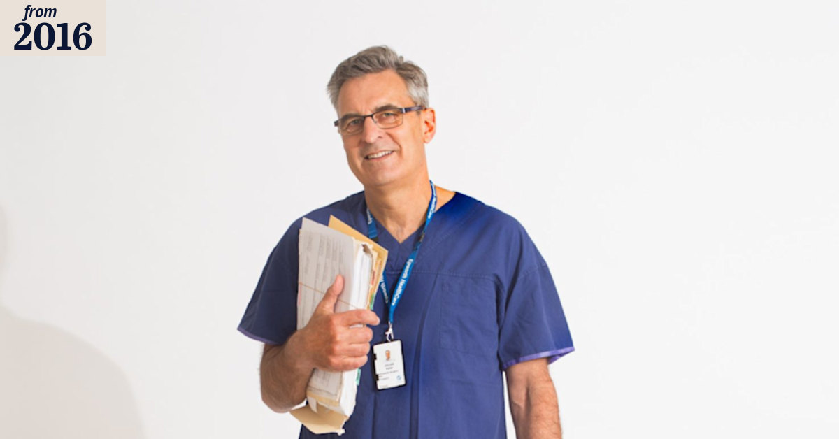 Dr Julian Feller has rescued sport careers, but his own life was saved ...