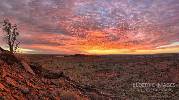 Sick of the cold and wet? Check out these Pilbara sunsets
