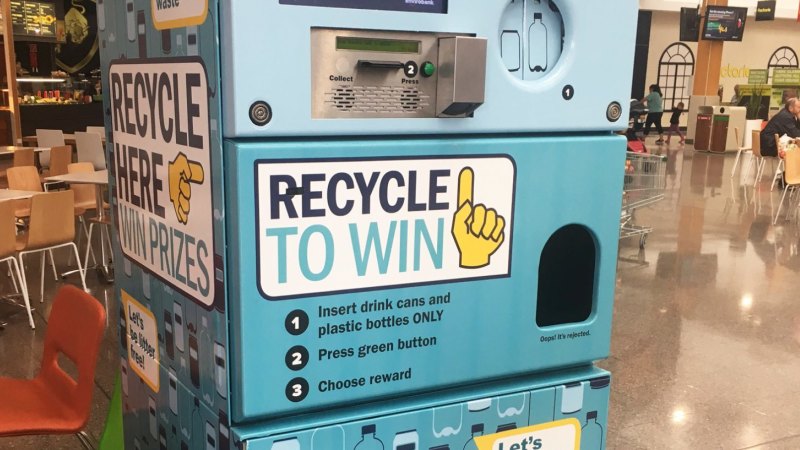 The vending machines that reward you for recycling