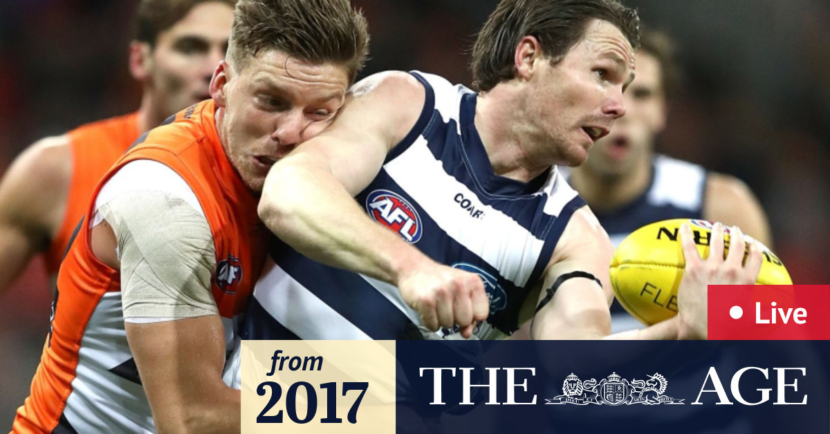AFL live: Saturday night footy