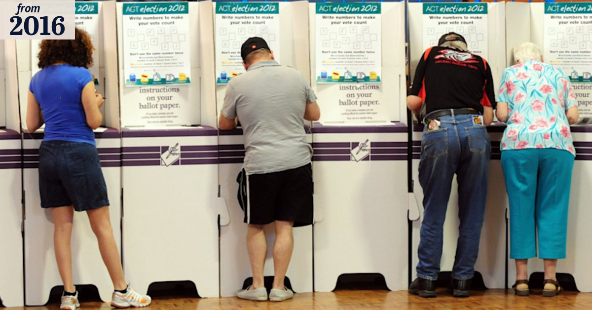 Why we need electronic voting now