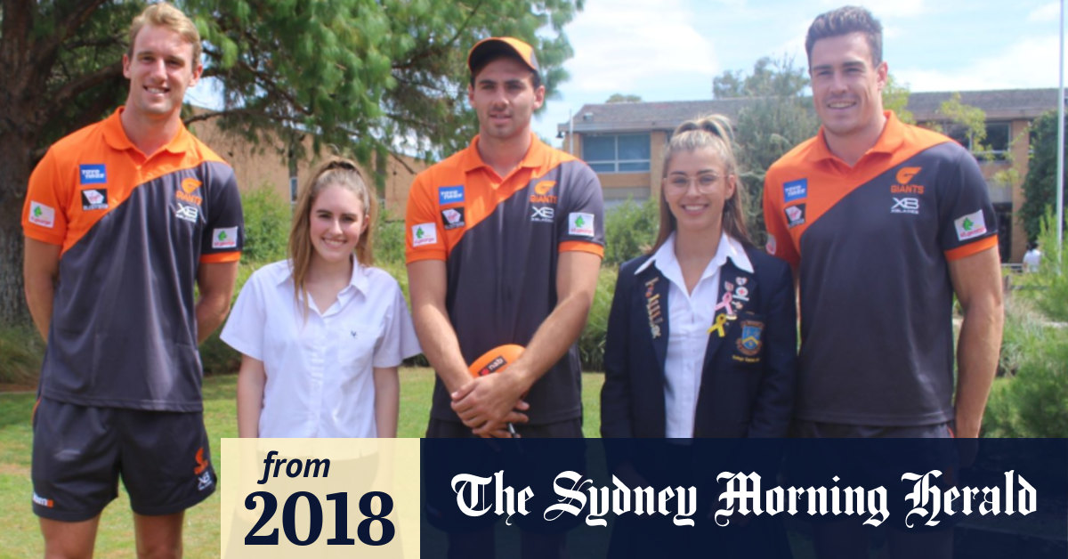 GWS Giants on hand as Olivia Straker inspires Merici College's AFL ...
