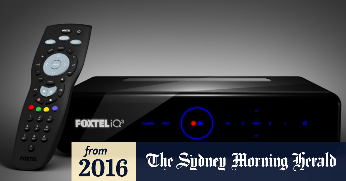 Foxtel has stopped marketing its iQ3 set-top box
