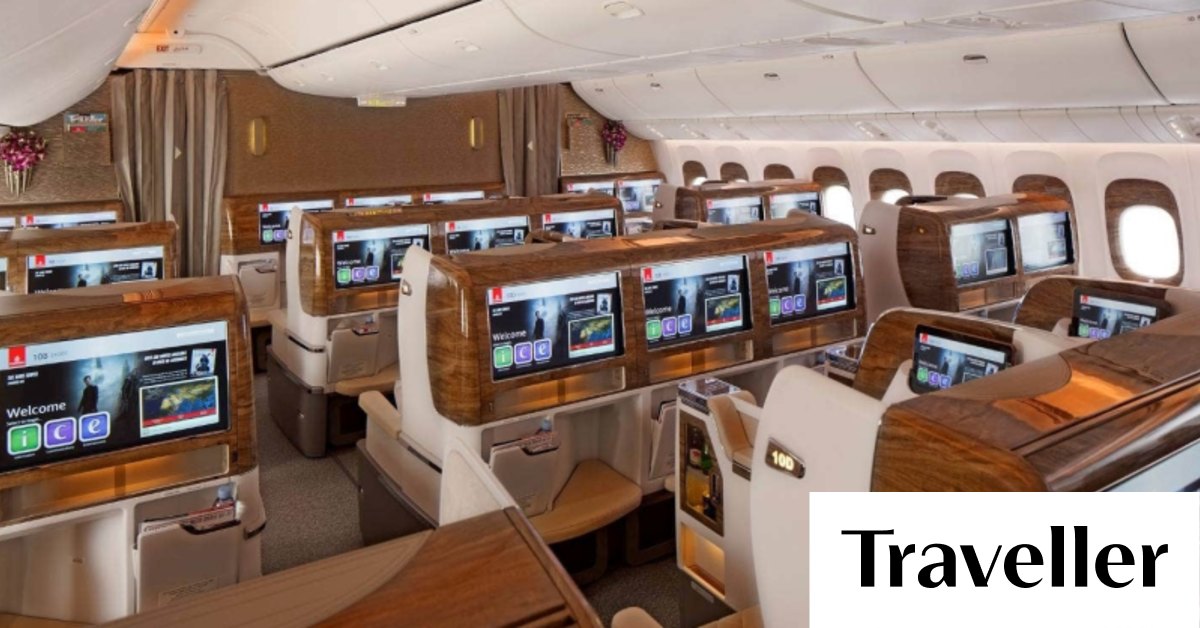 Emirates flight EK501: A Boeing 777 can hold more than 350 passengers ...