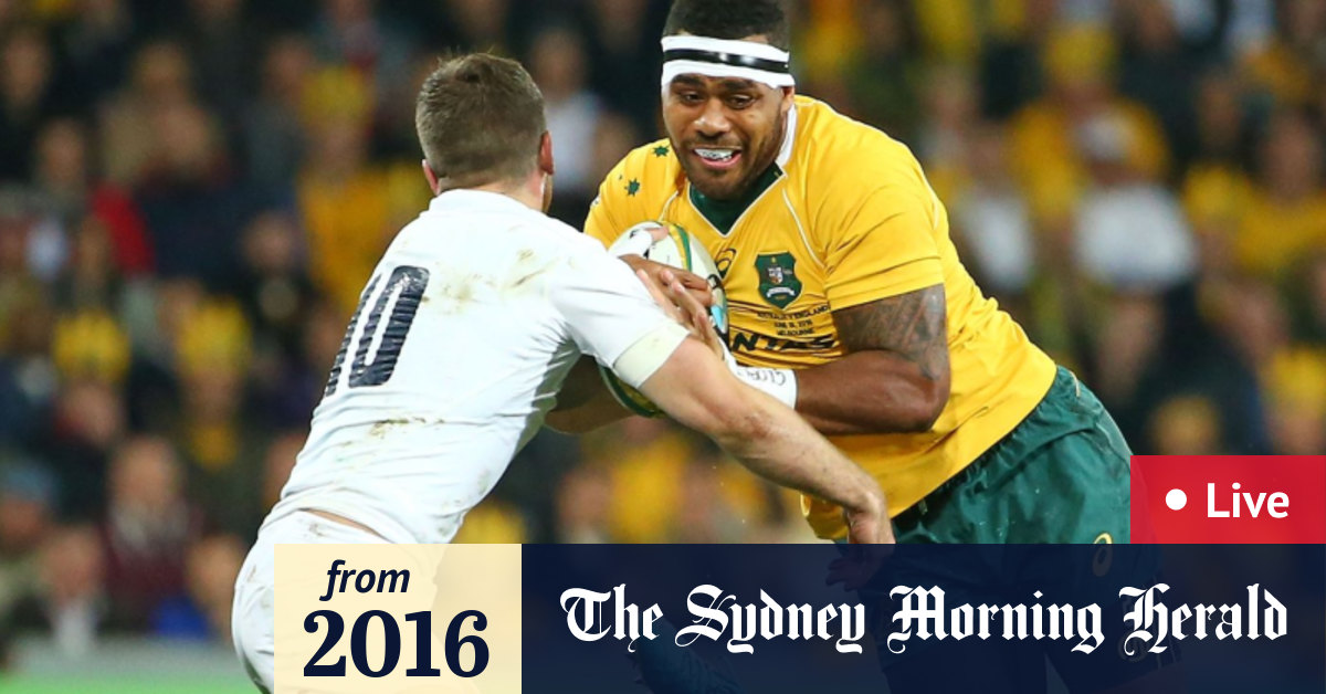 Live rugby international: Wallabies v England second Test at AAMI Park ...