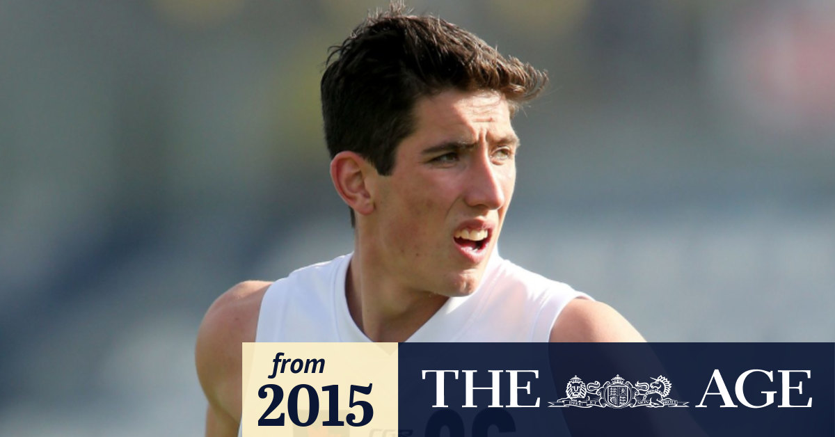 AFL draft 2015: The day potential No. 1 pick Jacob Weitering doubted ...