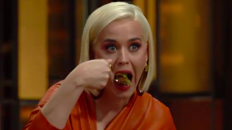 katy perry harmonising