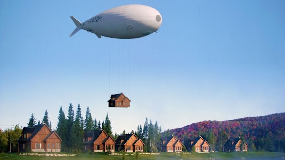 'Flying Whale' airship that never lands joins the cargo aviation race