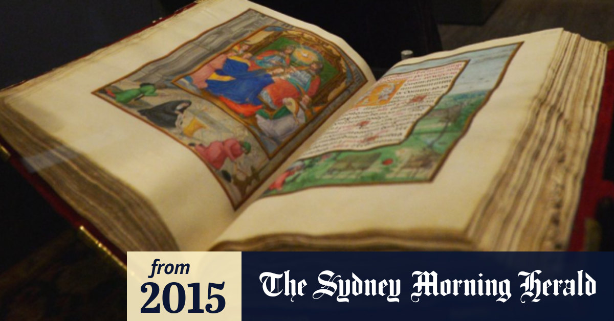 $15.5 million Rothschild Prayerbook just a snippet of Kerry Stokes' art ...