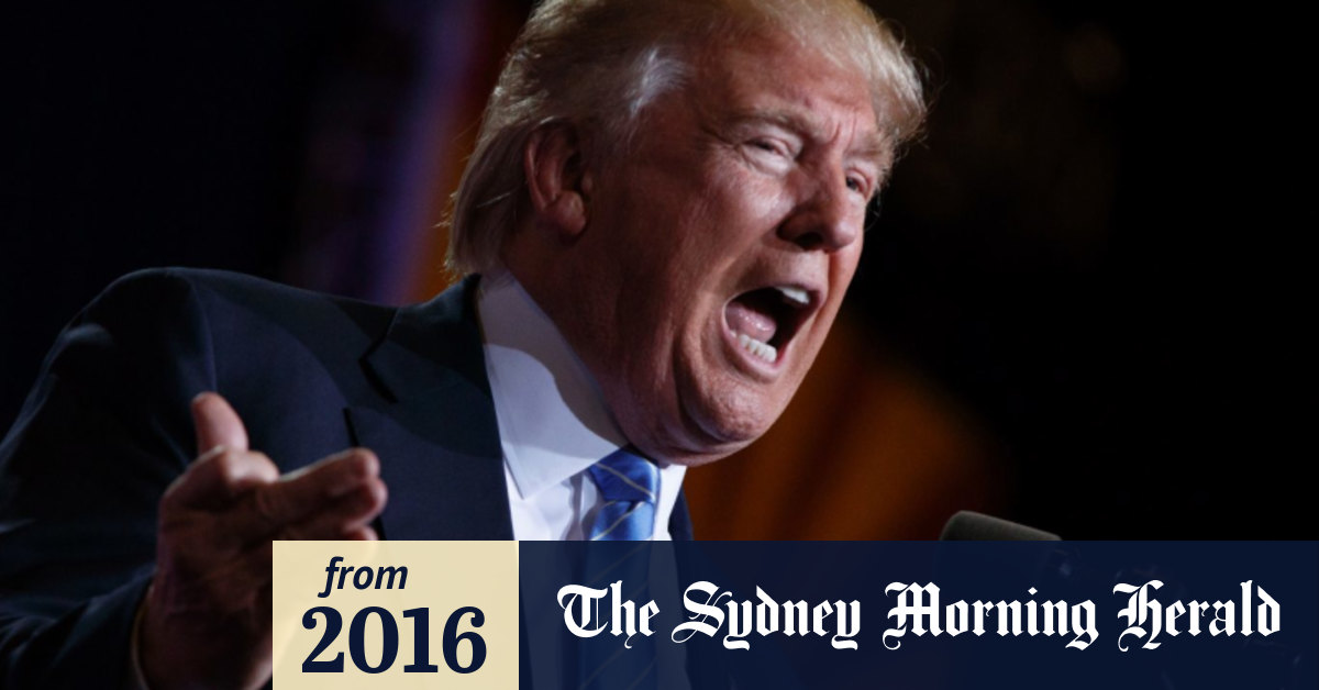 Trump the punk rocker of global politics