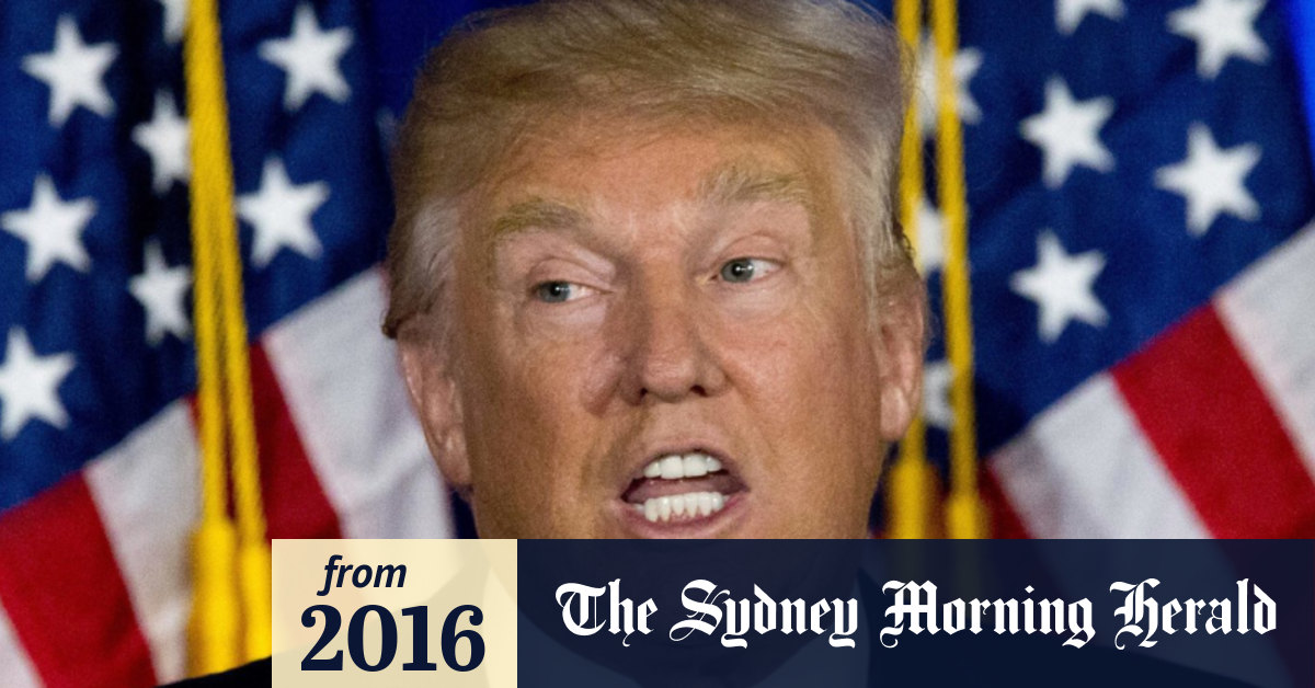 Donald Trump is frightening the golden geese