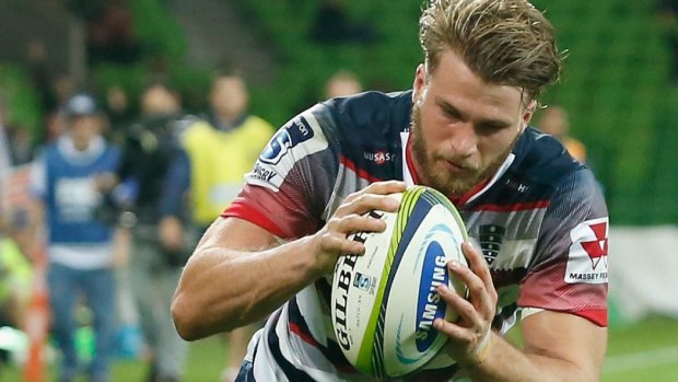 Melbourne Rebels winger Dom Shipperley out for season with knee injury