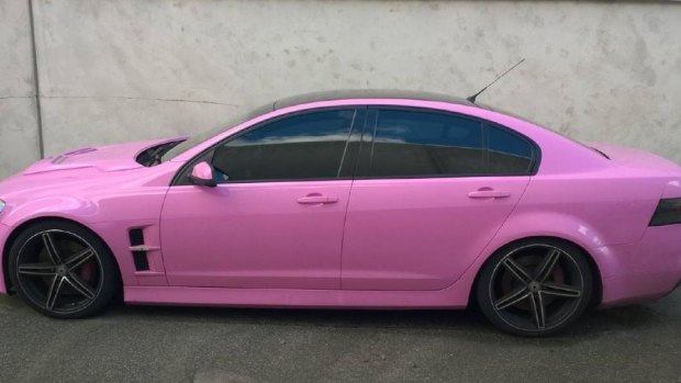 Why this pink Holden Commodore was 'permanently removed' from WA streets