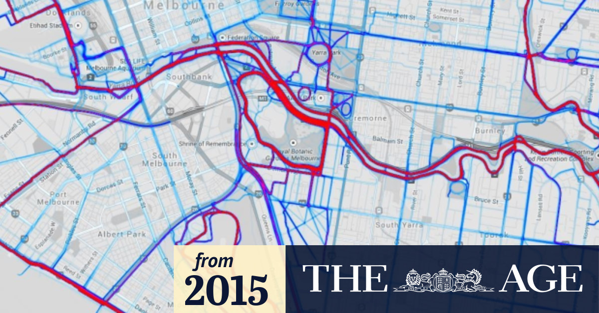 Melbourne's dedicated running and cycling paths are the most popular ...