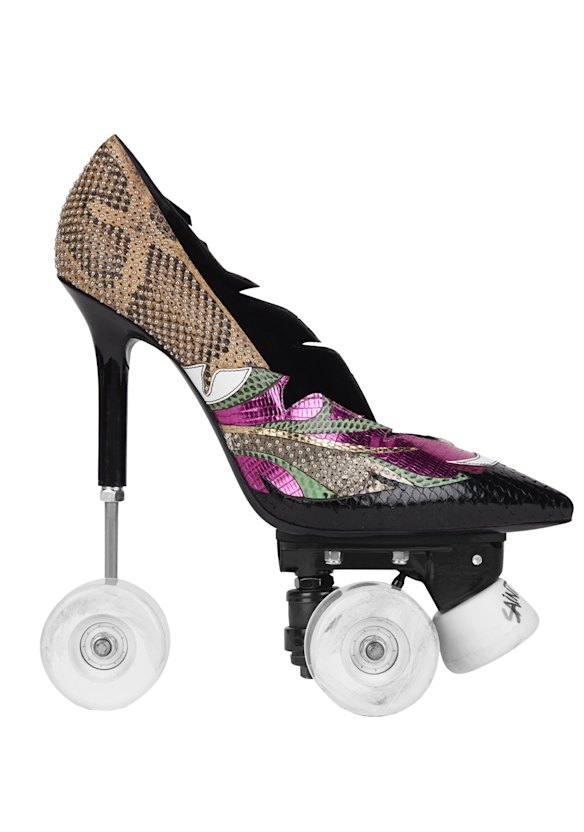 Saint Laurent's new rollerskate high heels are the item we never knew ...