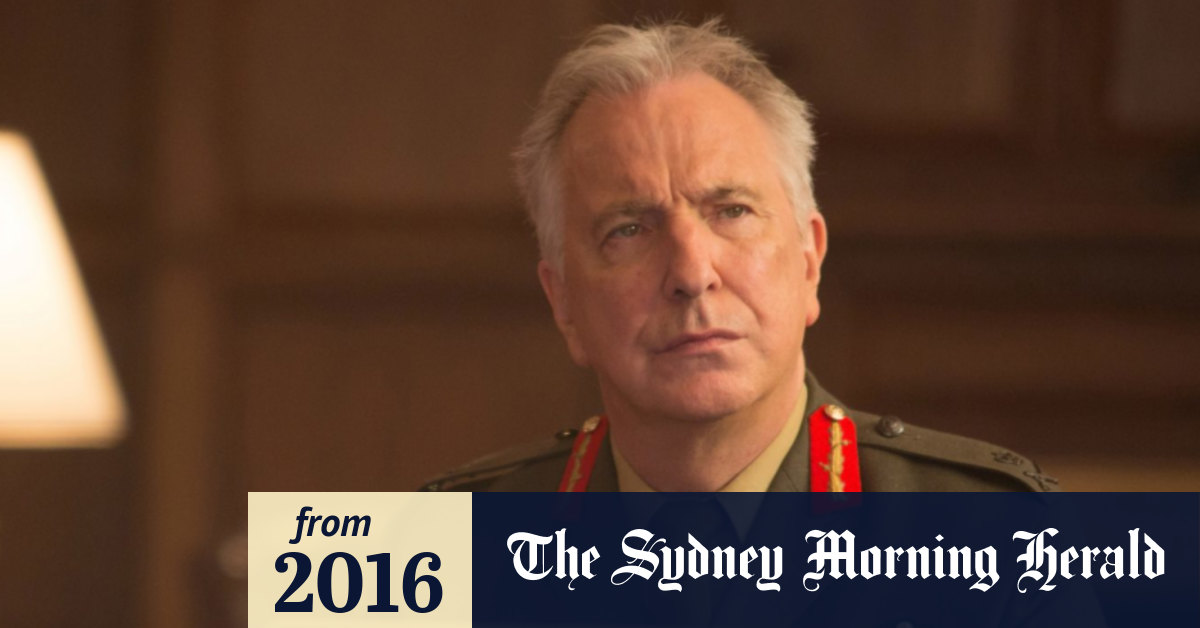 Alan Rickman's perfect voice drones one last time in final movie, Eye ...