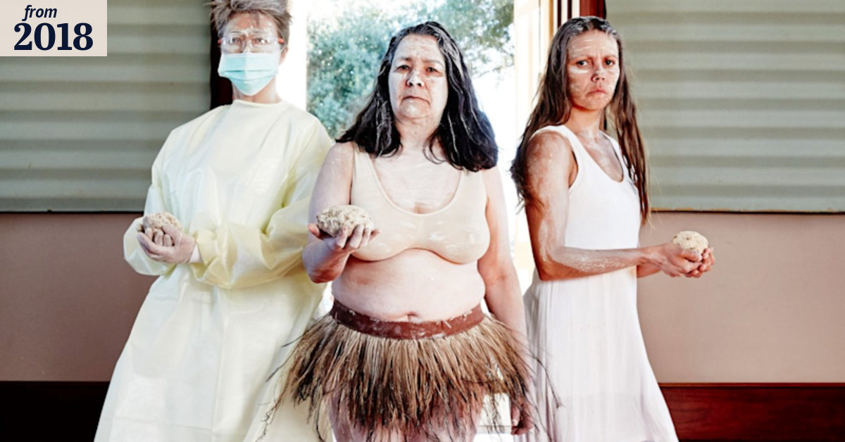 Indigenous mourning rituals come alive in Sydney Festival's Broken Glass