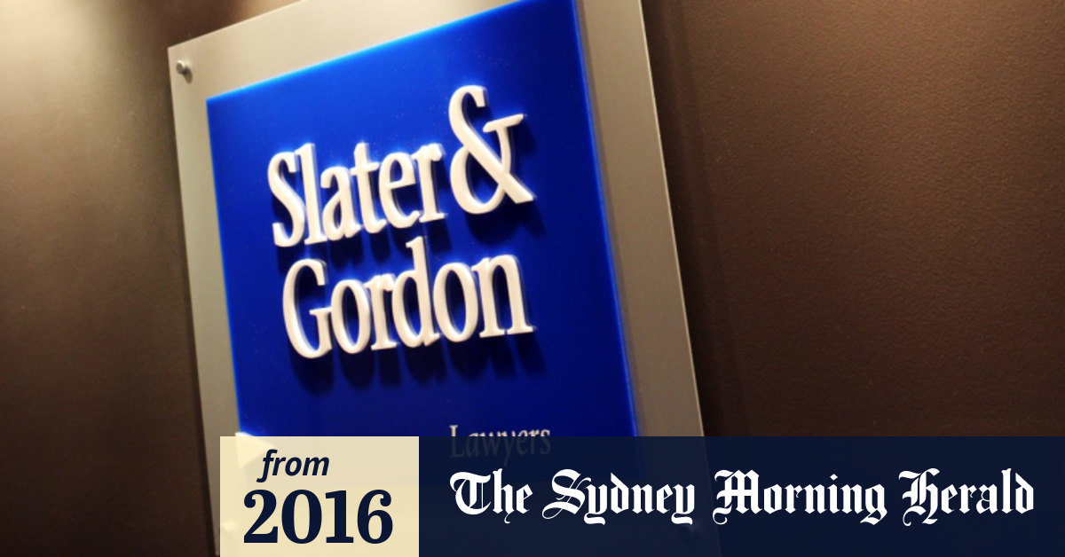 How Slater & Gordon's lawyers lost $958 million