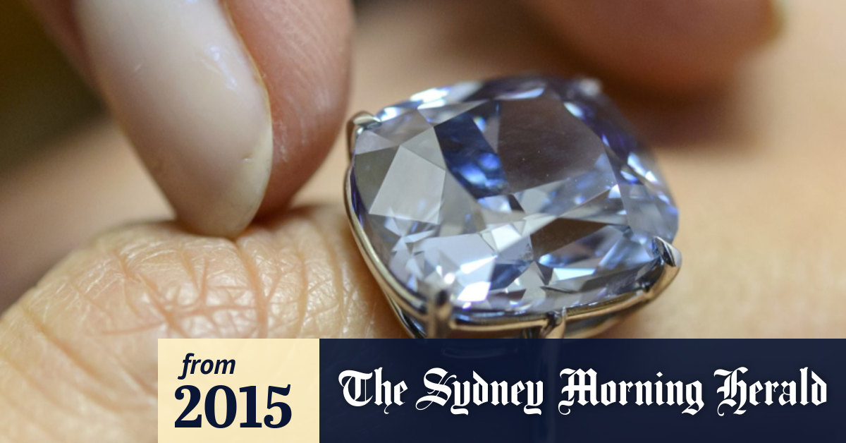 'Blue Moon' diamond sells for world record $67.8 million
