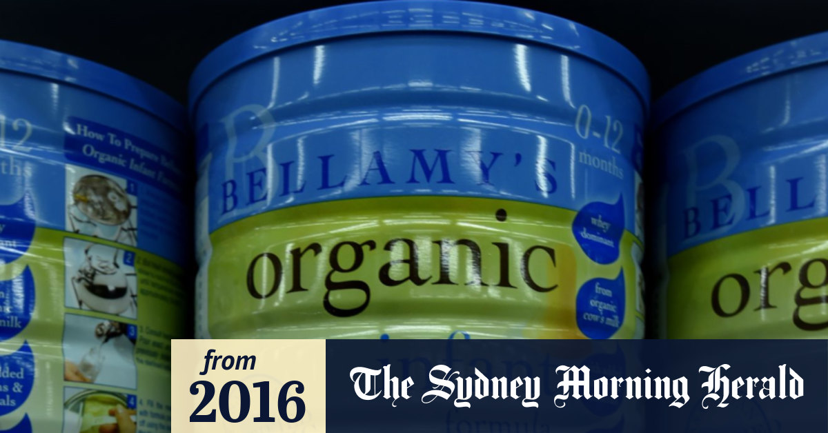 Darling dairy stocks dumped after Bellamy's China warning