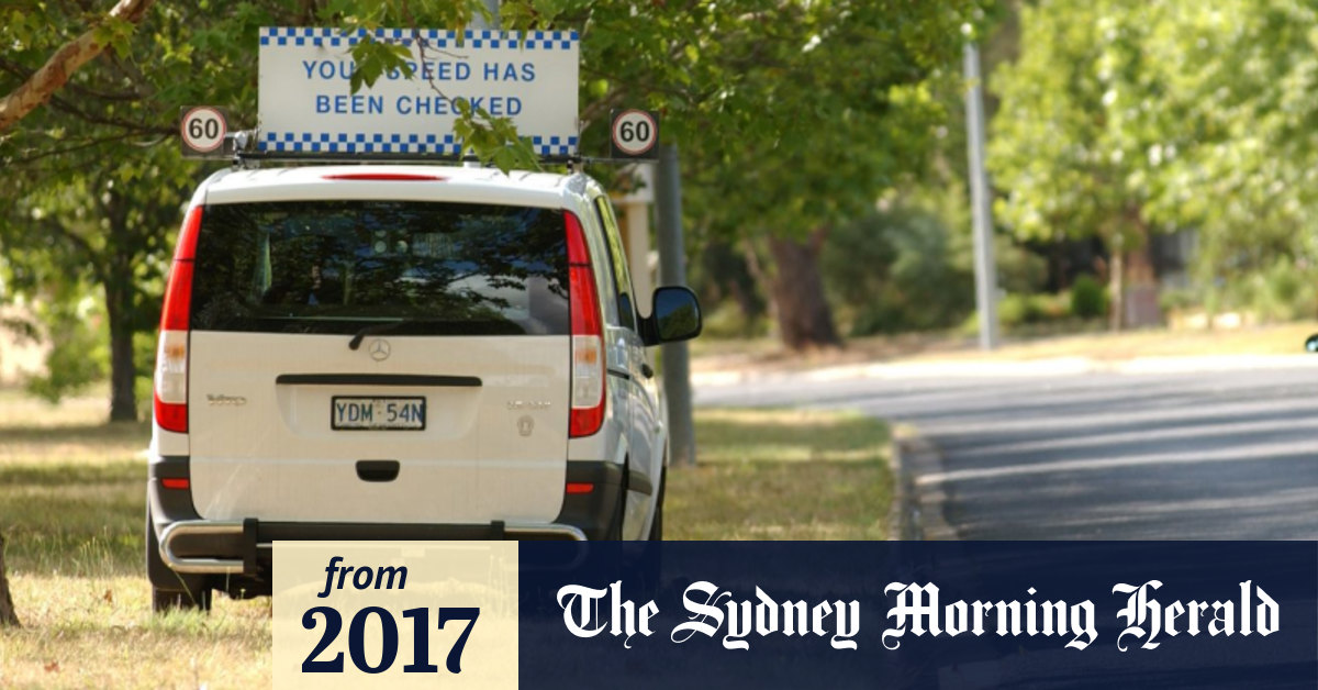 Canberra speed camera vans catching big numbers of drivers in roadworks ...