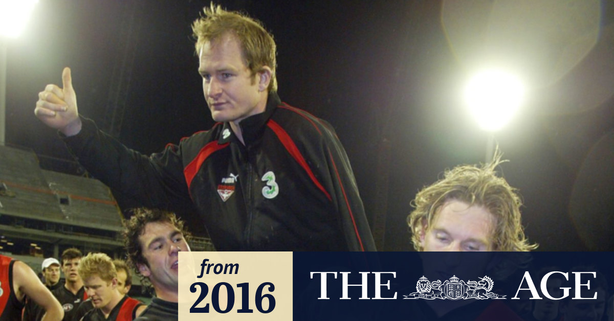 Former Bomber Sean Wellman to train suspended Essendon dozen