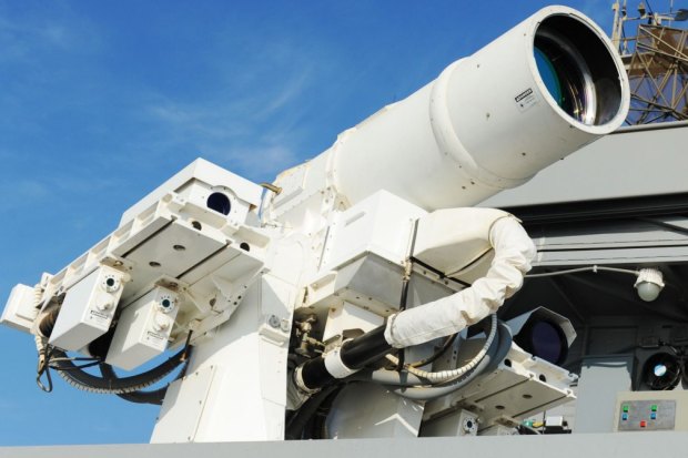 US Navy laser cannon blows targets out of the water - at $1 a shot