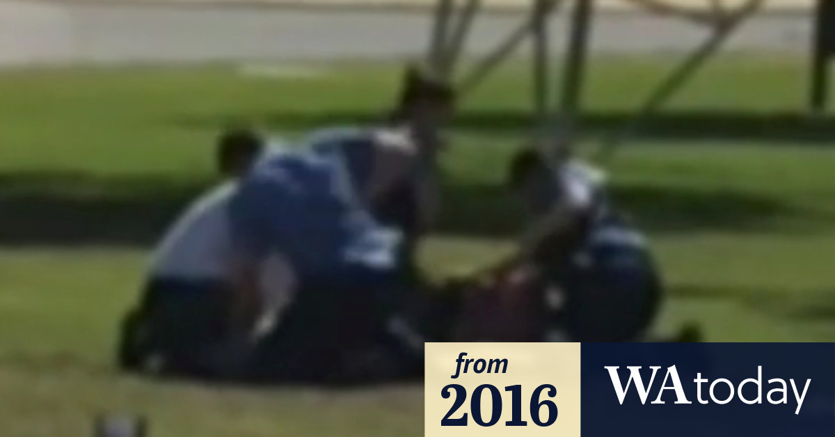 Shocking video of a man getting beaten by a police officer in southern ...