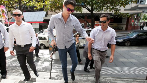 Teen found guilty of intentionally throwing steel bar at Liam Knight