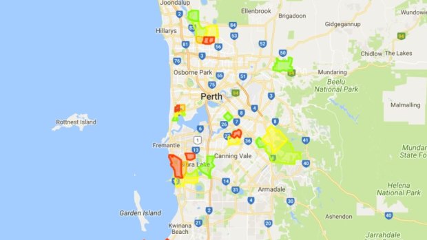 Perth bulk rubbish map to help out 'kerbside shoppers'