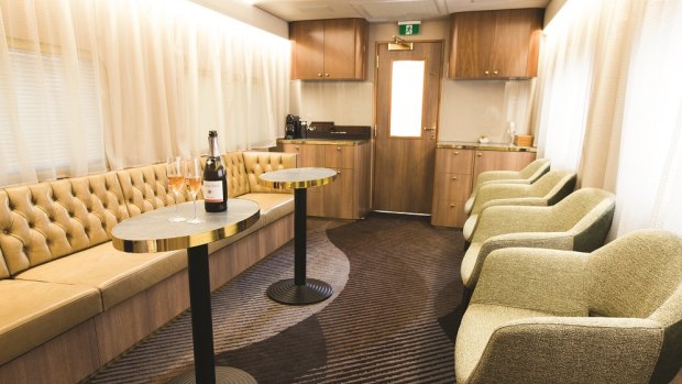 Australia's most luxurious train carriage