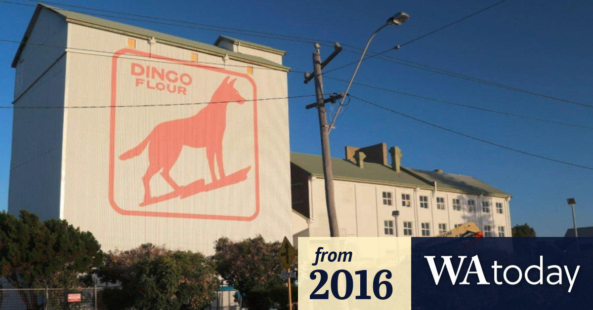 Iconic Dingo Flour sign back in Freo after revamp