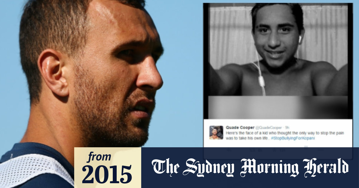 Rugby World Cup 2015: Wallabies star Quade Cooper mourns young family ...
