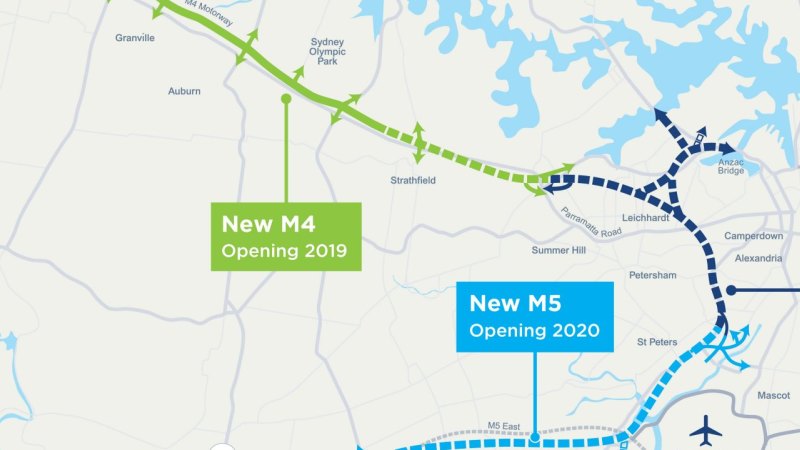 Opening of Sydney's M4 motorway to ease congestion but it comes at a price