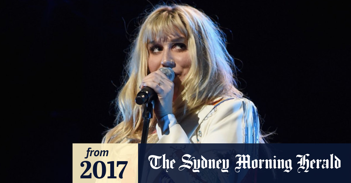 Kesha reveals the real reason why she dropped the dollar sign from her name