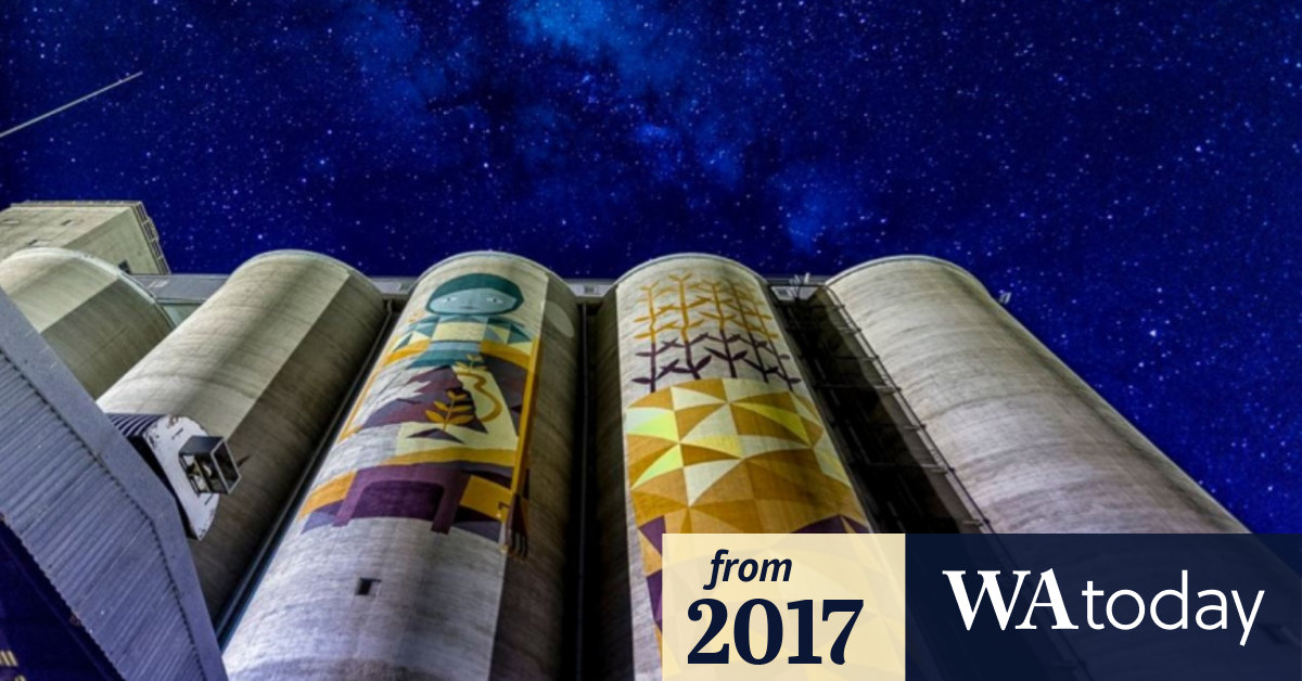 Remote WA town gets a splash of colour from WA artists